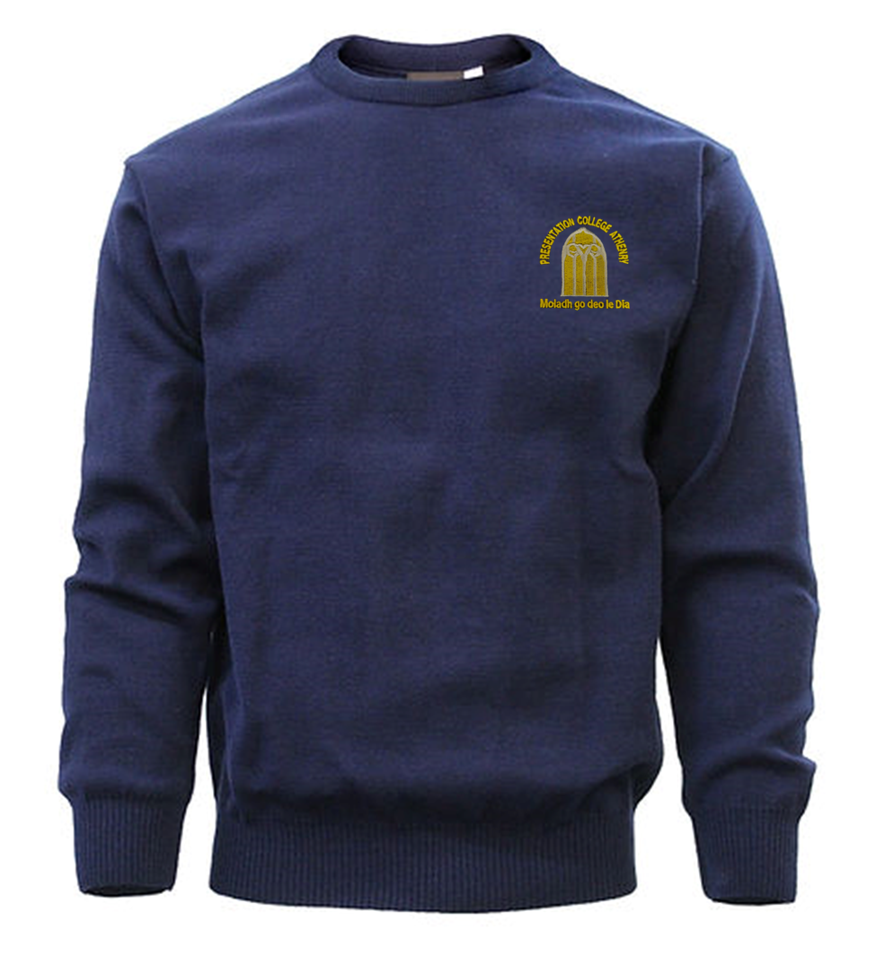Presentation College, Athenry Navy JumperThe Schoolwear Centre