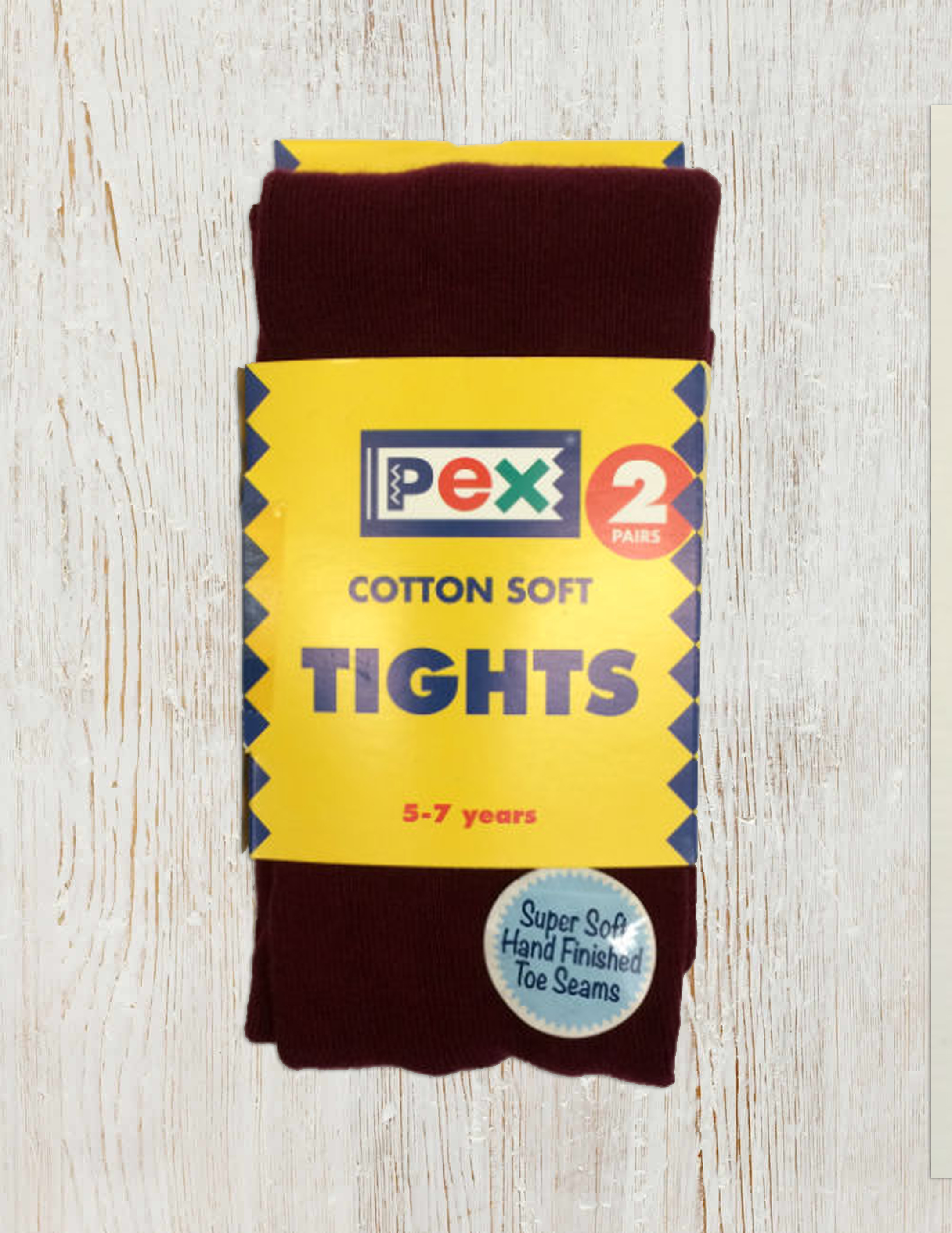 Maroon 2 Pack TightsThe Schoolwear Centre
