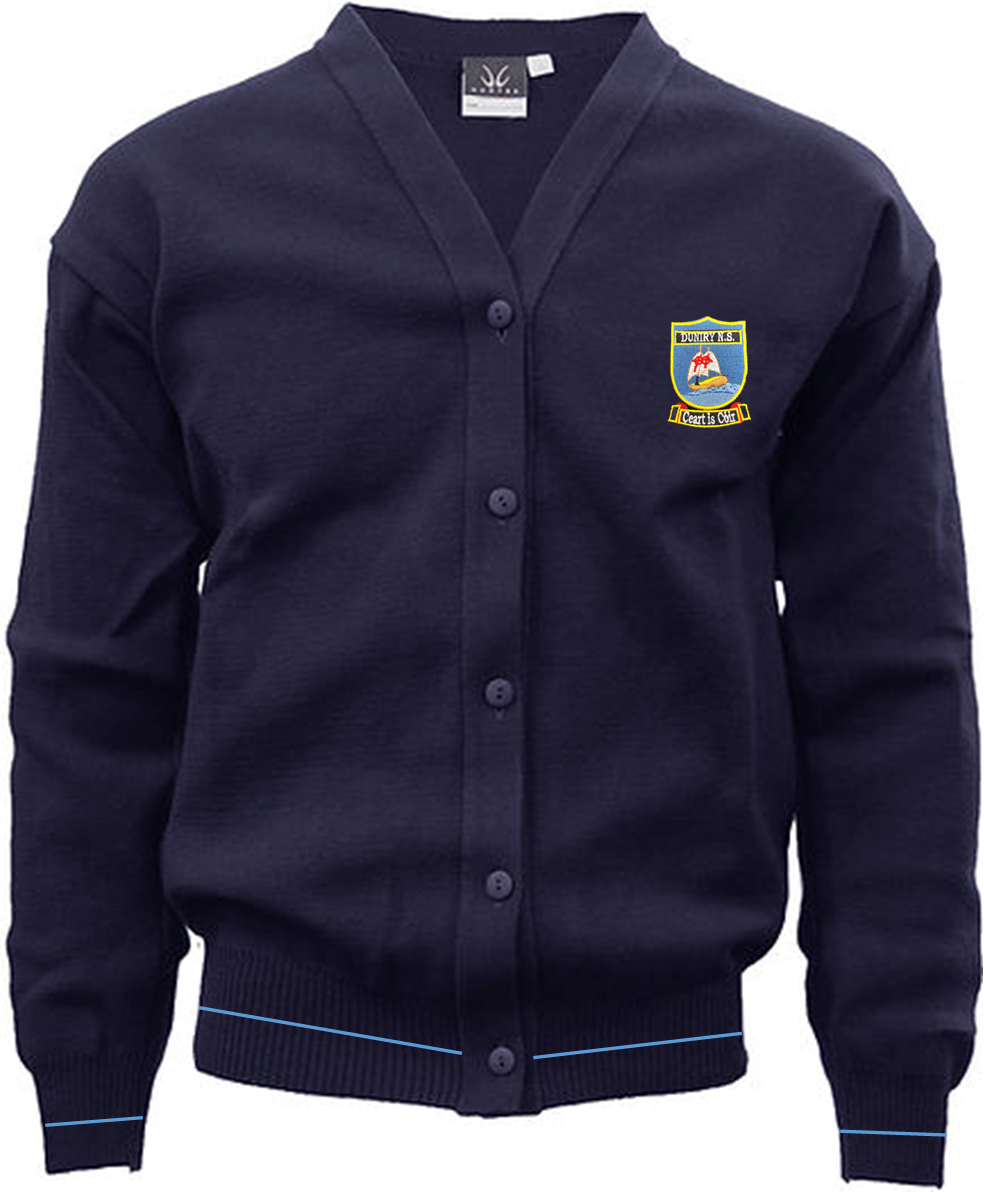 Duniry Cotton Cardigan (DUNCC) - The Schoolwear CentreThe Schoolwear Centre